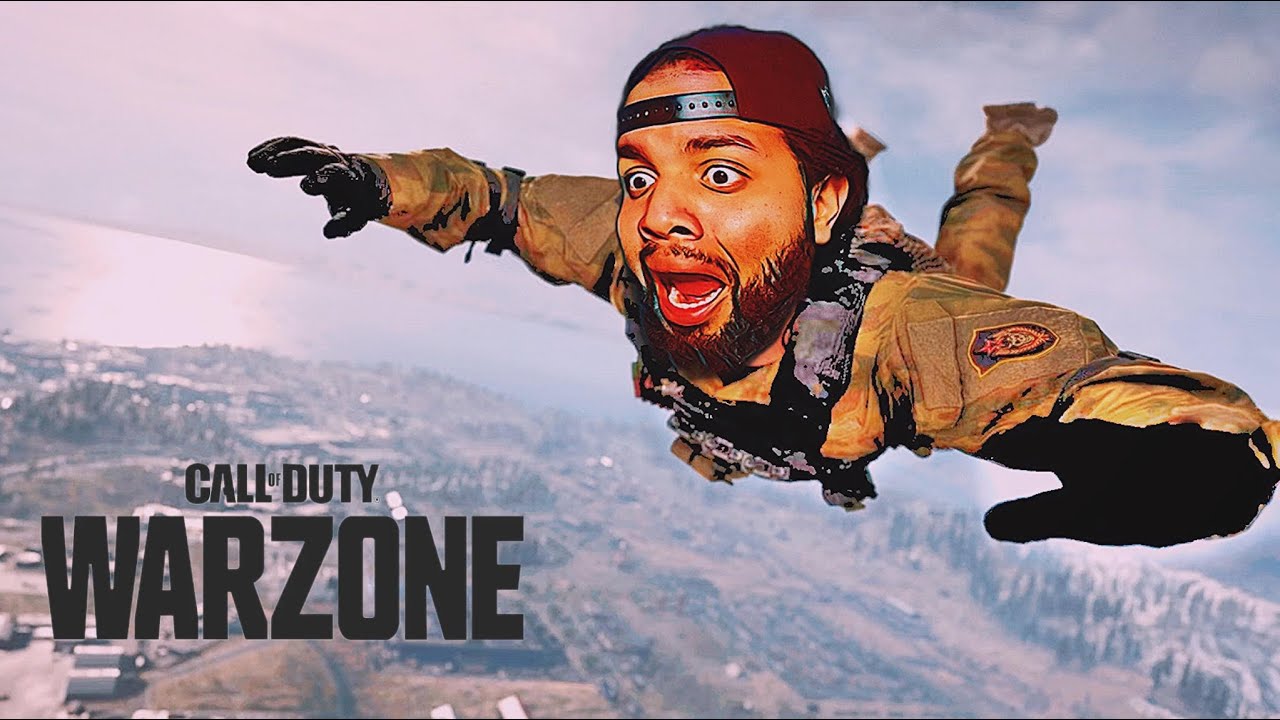 PARACHUTING INTO WARZONE.. WHY DID I AGREE TO THIS ? #callofdutywarzone ...