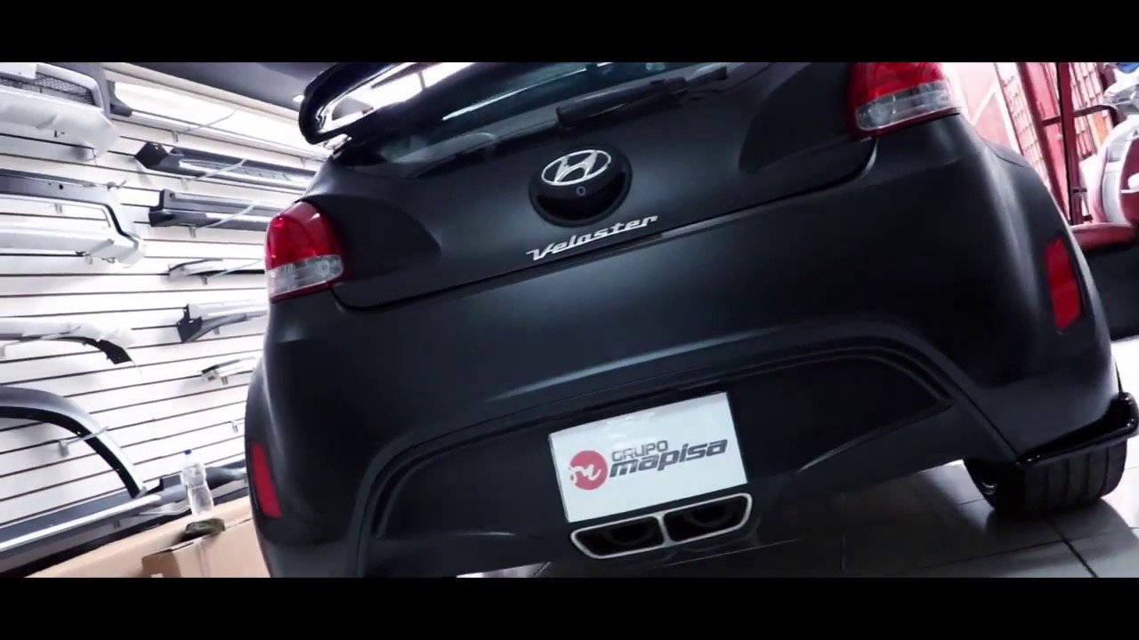 MAPISA CUSTOMS - HYUNDAI VELOSTER MODIFICADO - YouTube