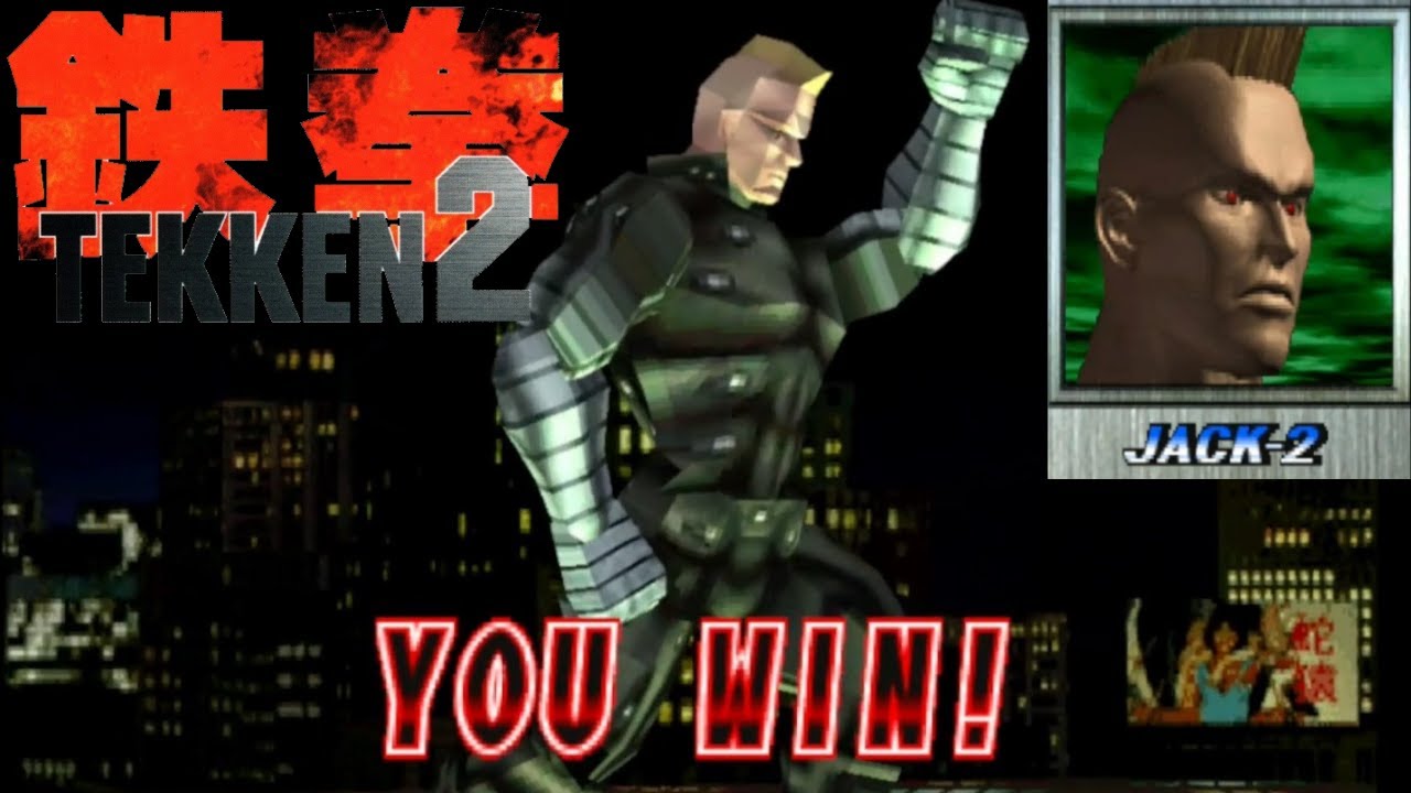 Tekken 2 - Jack-2 (PS1 / Playstation) - YouTube