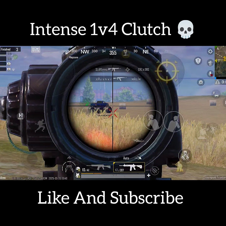 intense 1v4 Clutch 💀 solo vs Squad 1v4 Clutch #shorts #youtubeshorts #pubgmobile #bgmi #foryou ...