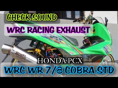TES SUARA KNALPOT WRC RACING HONDA PCX HEADER COBRA 🔥🔥 - YouTube