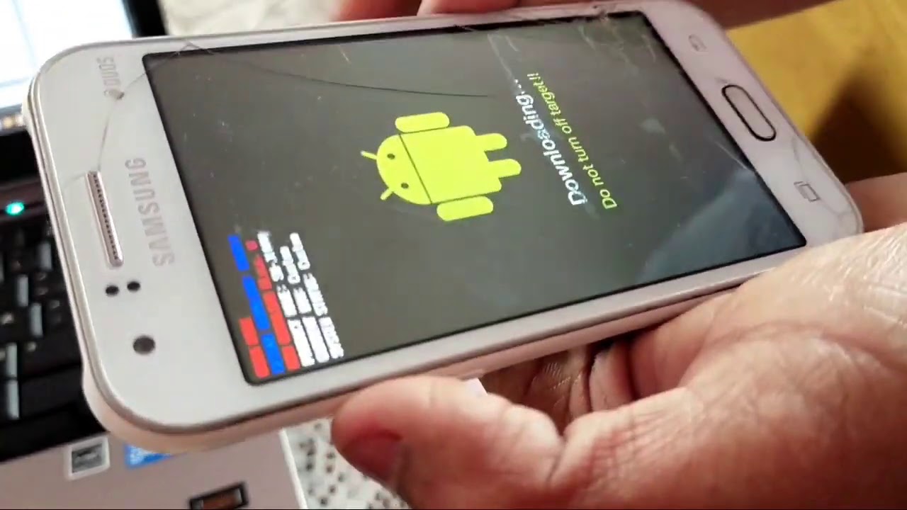 Flash Samsung galaxy j100h with pc - YouTube