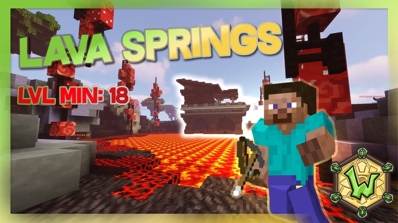 Wynncraft Quests: LAVA SPRINGS: Full Walkthrough! EP: 15 - YouTube