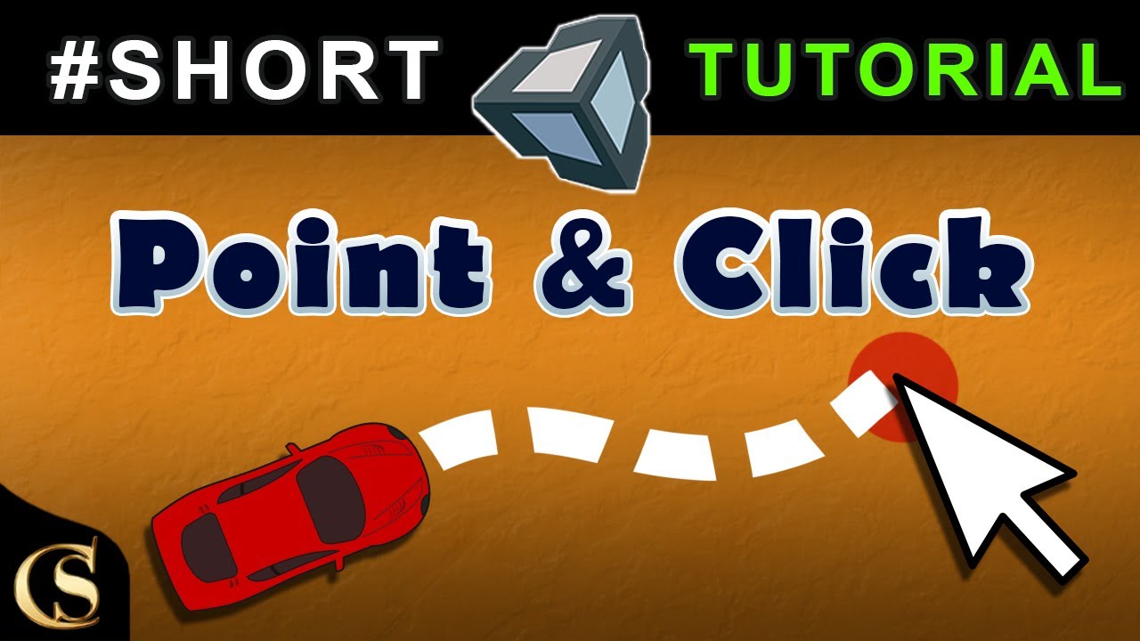 Easy Point and Click Unity 2D #shorts Tutorial - YouTube