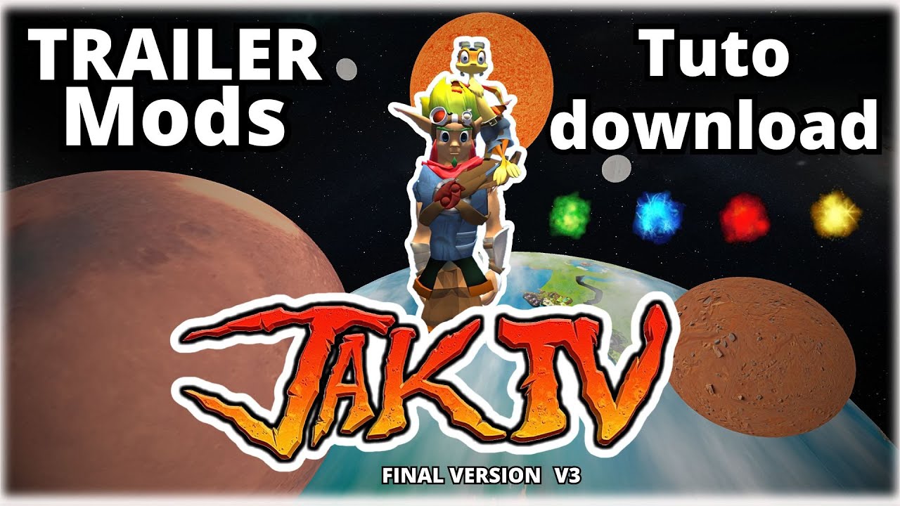 JAK 4 MODS v3 TRAILER + Download ! JAK AND DAXTER ! #mod #jakanddaxter ...