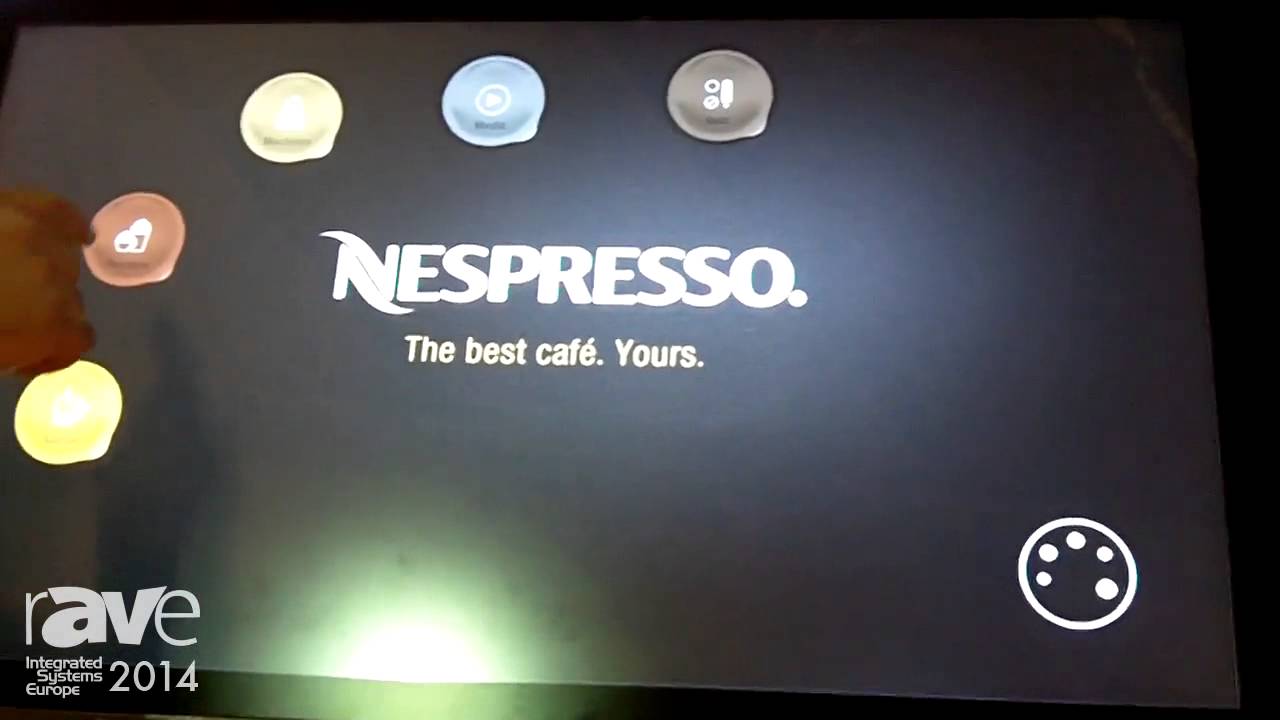 ISE 2014: UNEDGED Demos Nespresso App on ARENA Multitouch with ...