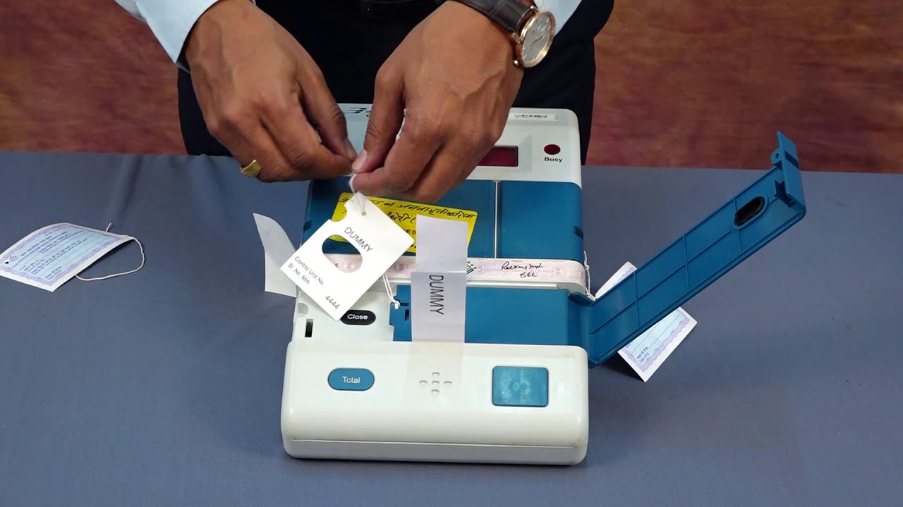 8 Sealing of EVM & VVPAT before commencement of Poll - YouTube