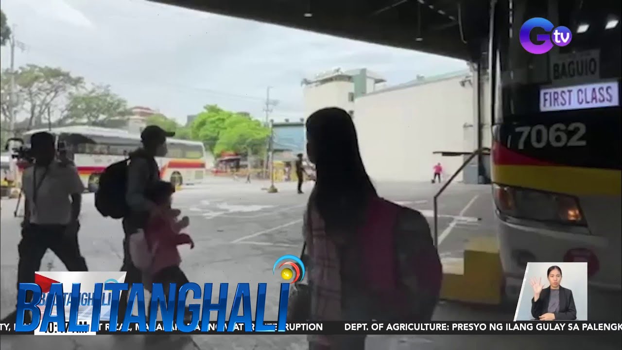 Mga pasaherong pauwi sa probinsiya ngayong kapaskuhan, dagsa na sa ...