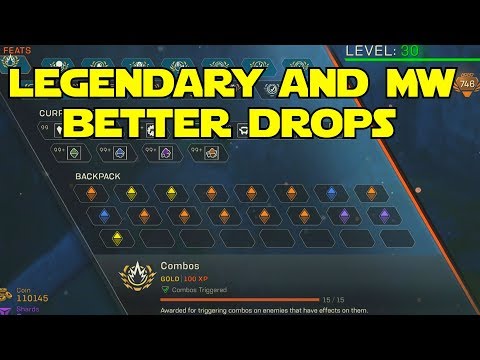 Anthem Legendary and Masterworks Drops Better In GM2