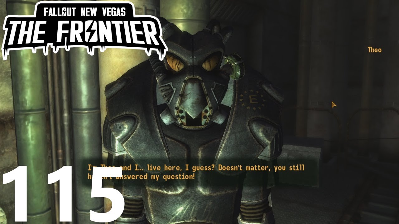 Fallout New Vegas The Frontier - Random Enclave Guy: Part 115 - YouTube