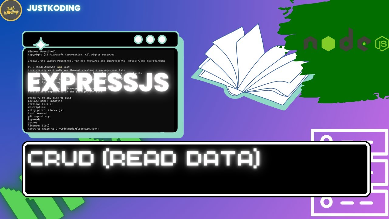 ExpressJS untuk Pemula #10 | Express CRUD (Read Data dan Detail Data ...