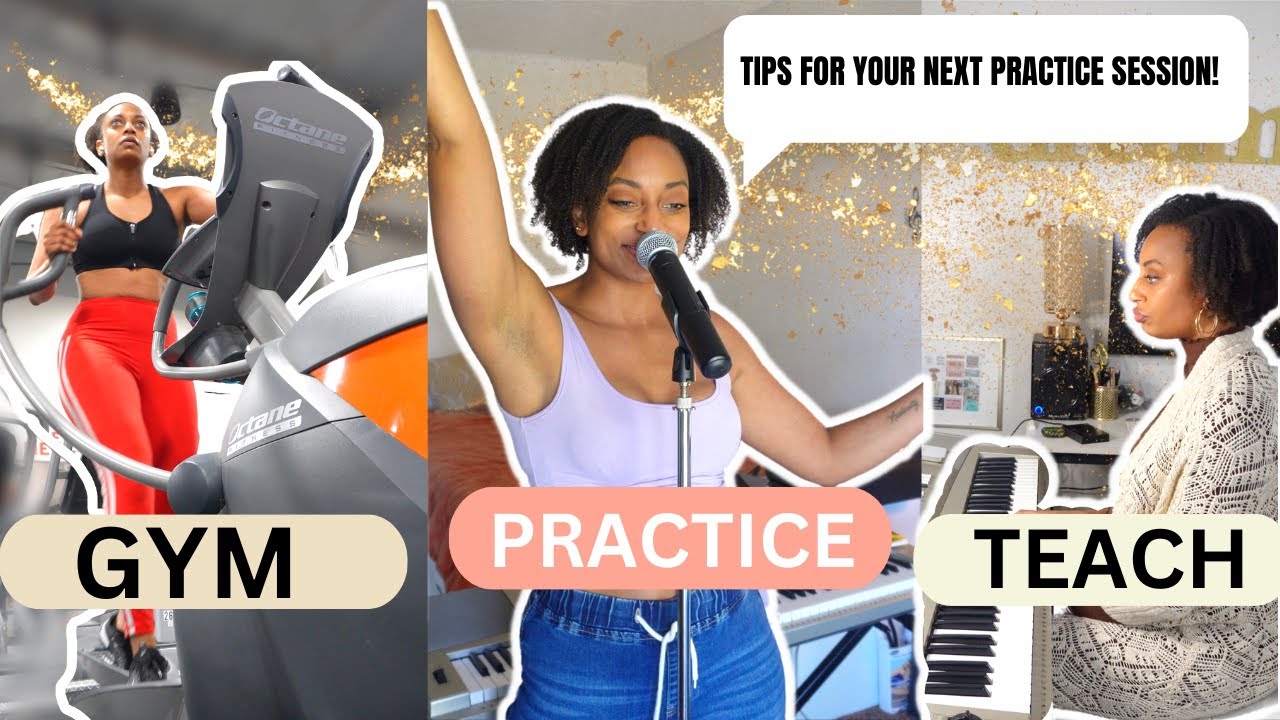 Day In The Life of a Singer & Vocal Coach | How I Practice Singing ...