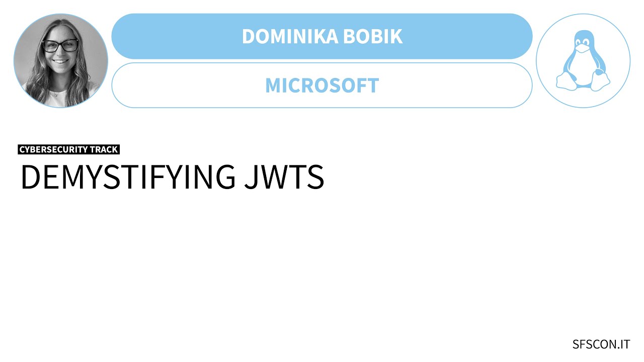 Demystifying JWTs | Dominika Bobik - YouTube