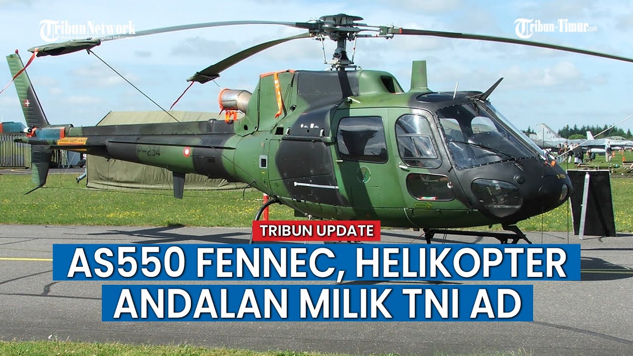 Spesifikasi AS550 Fennec, Helikopter Andalan Milik TNI AD - YouTube