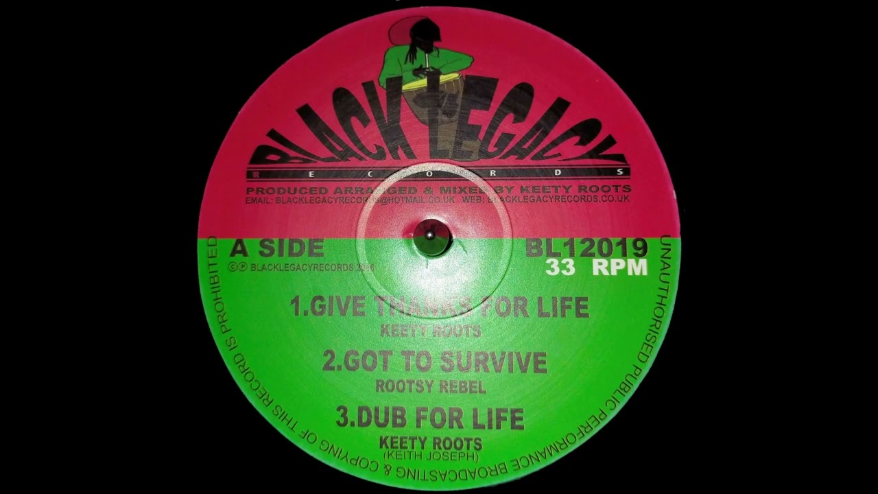 BLACK LEGACY RECORDS - BL12019 - Keety Roots - Give Thanks For Life ...