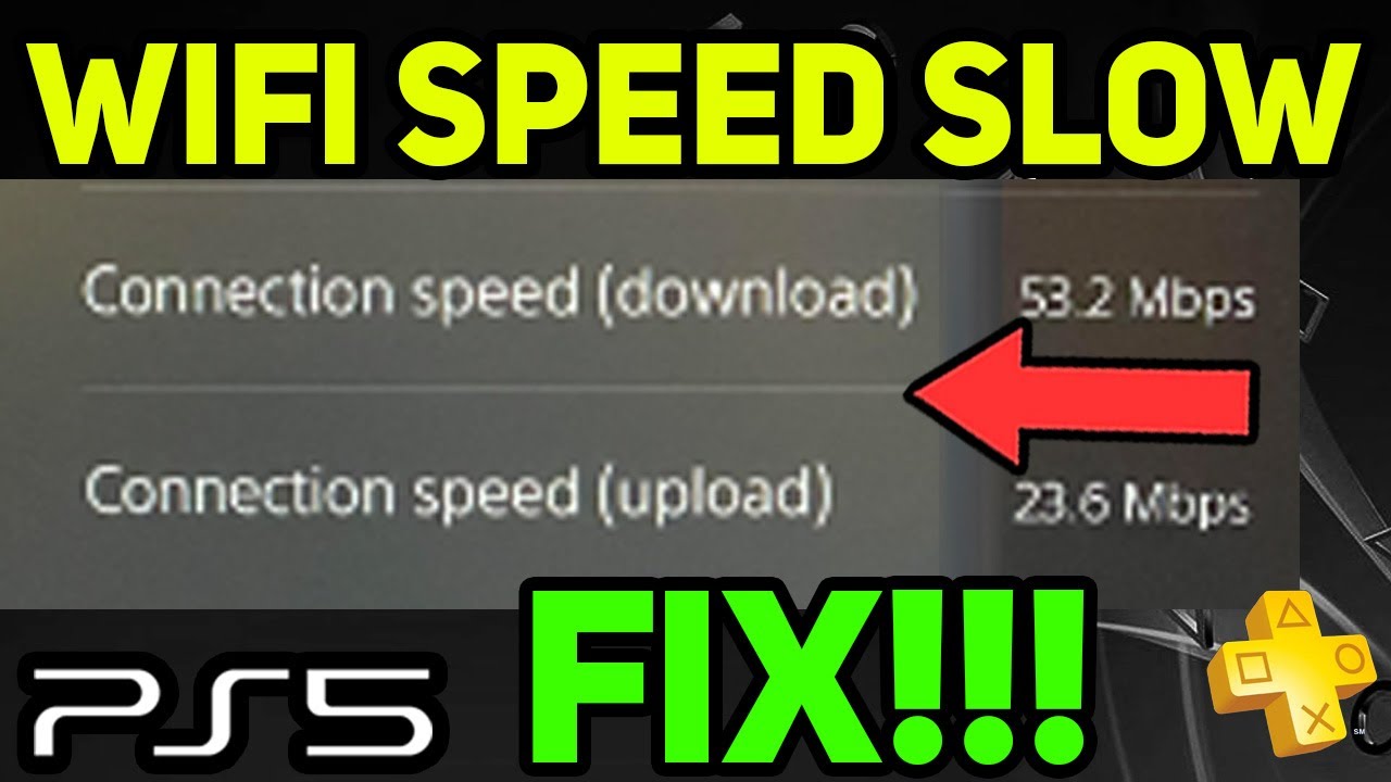 PS5 WIFI SPEED SLOW EASY FIX! (Fast Solution) - YouTube