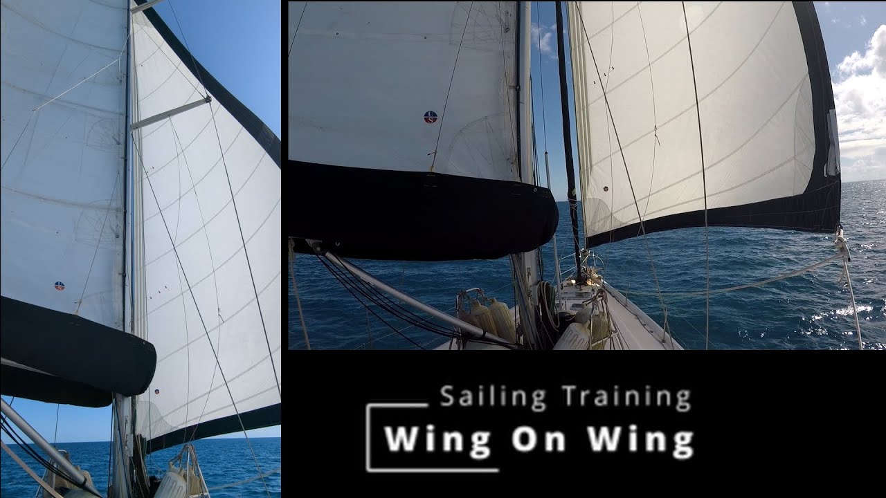 Wing on Wing Sailing training - YouTube
