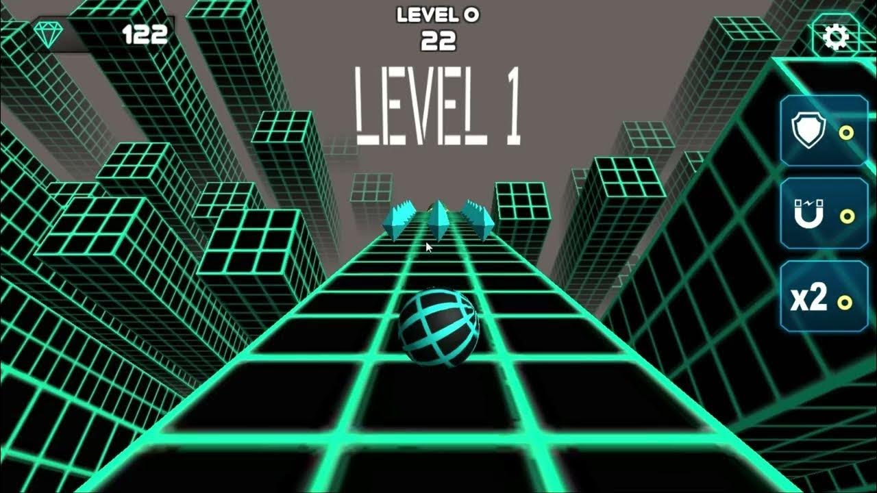 CRAZY ROLL 3D - Gameplay - YouTube