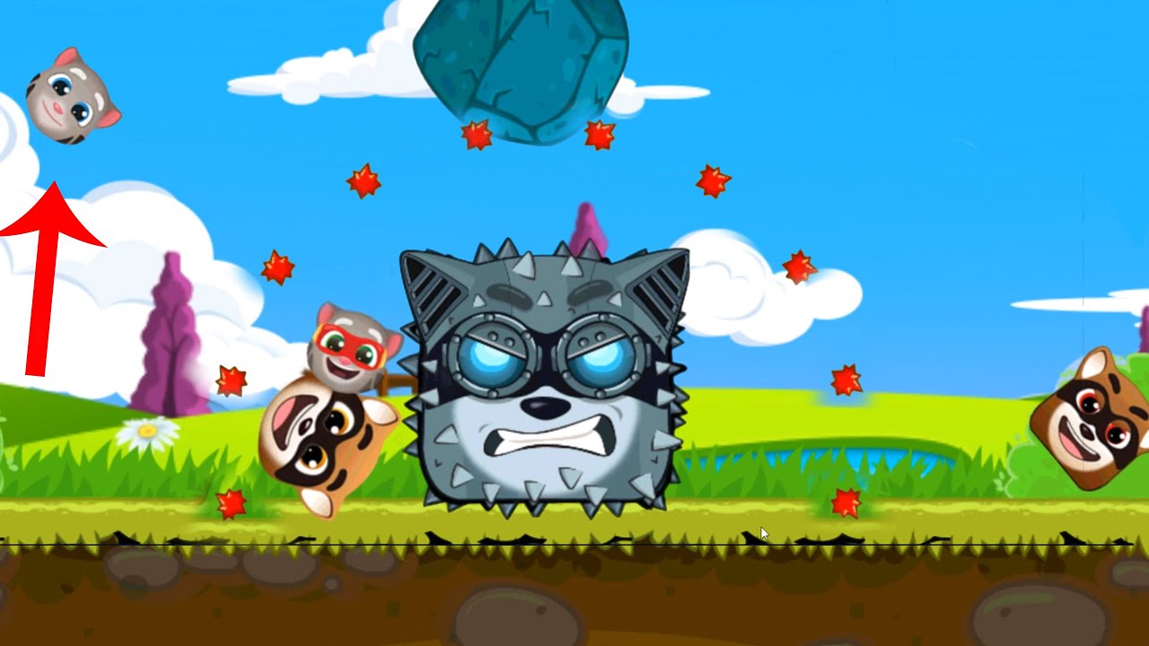 RED BALL 4 : TOM HERO BALL & TALKING TOM BALL 'FUSION BATTLE' with ...