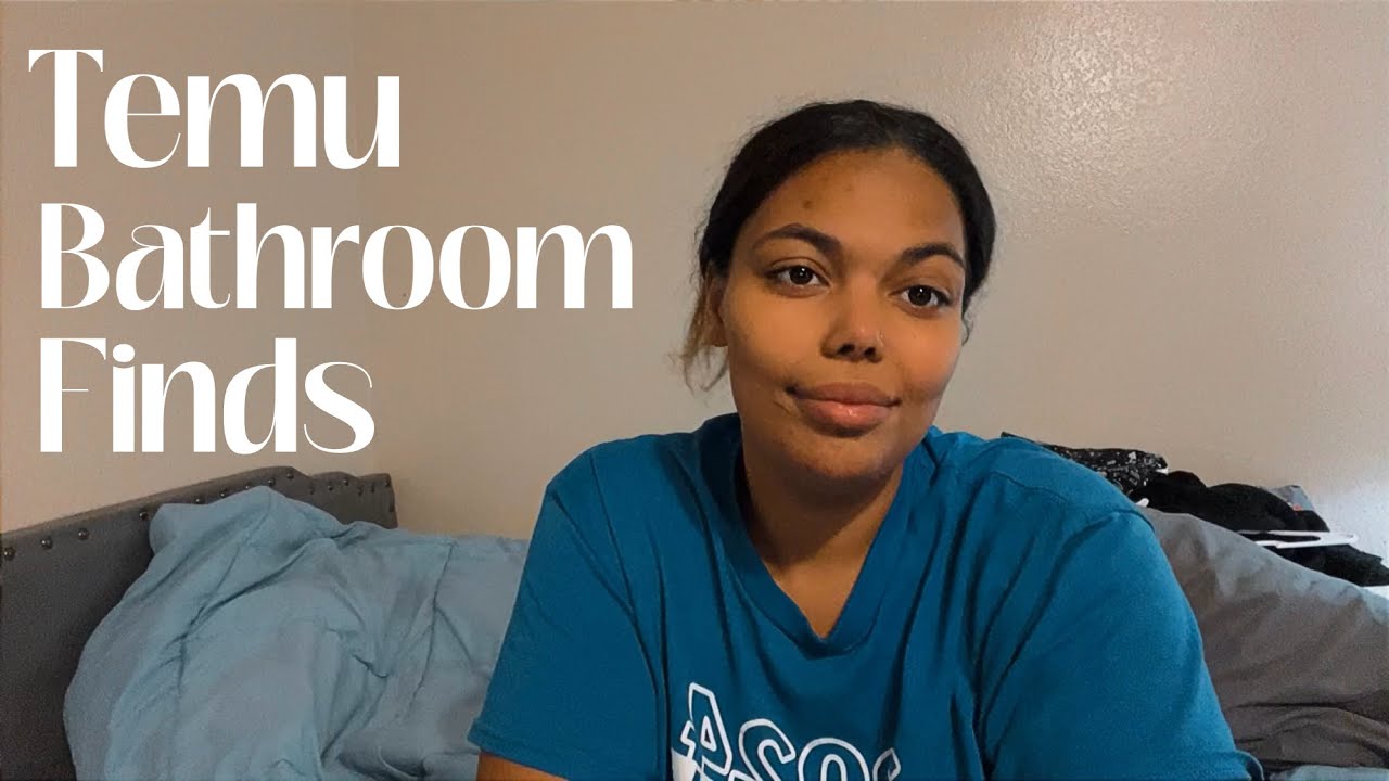 TEMU Bathroom Finds: The Best Stuff for Your Shower - YouTube