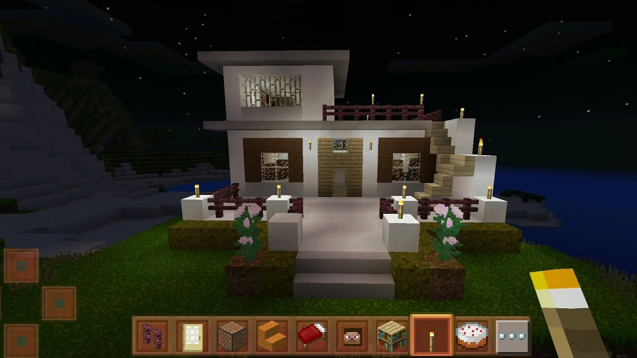 How To Build A Modern House In Minicraft City 🌇 - YouTube