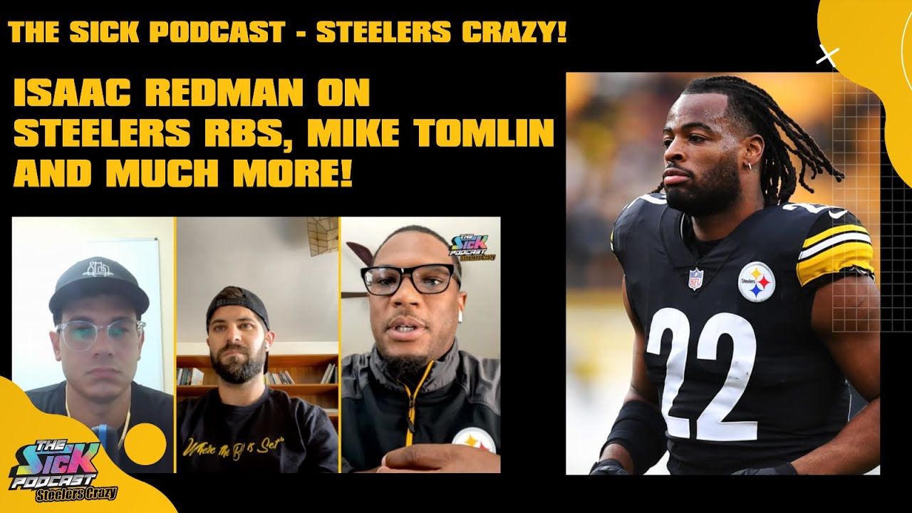 Isaac Redman On Steelers RBs, Mike Tomlin And Much More! - Steelers ...