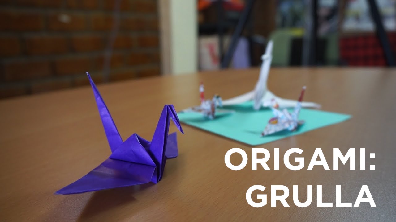 Origami: La Grulla - YouTube
