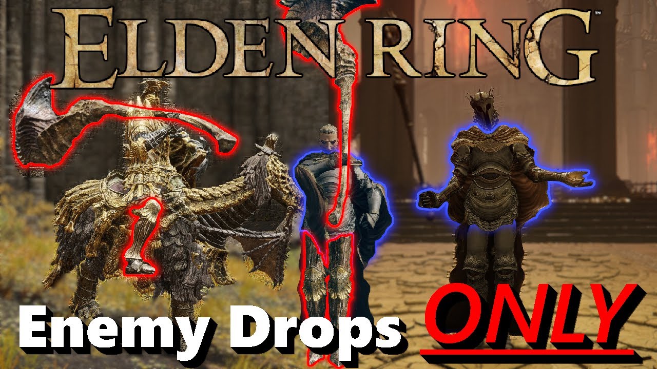 Elden Ring, But I Can ONLY Use Enemy DROPS - YouTube