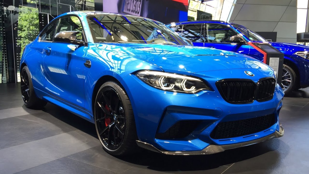 2020 BMW M2 CS in Misano Blau metallic - YouTube