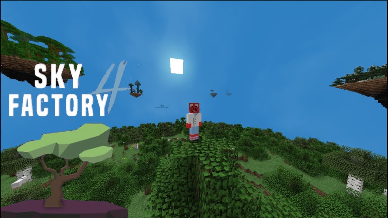 Minecraft Skyfactory 4 - SkyIsland #5 - YouTube