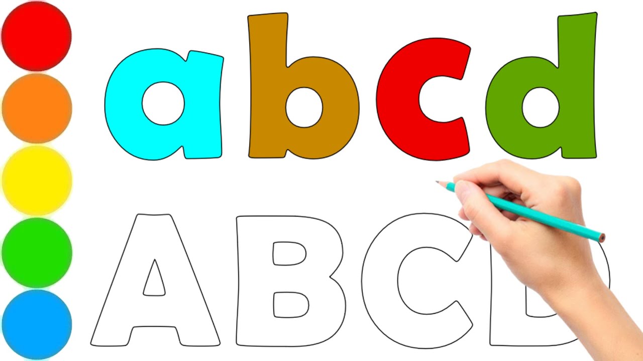 Alphabet for Kids | Teaching Writing abcd for Preschool | ABCD | Kids ...