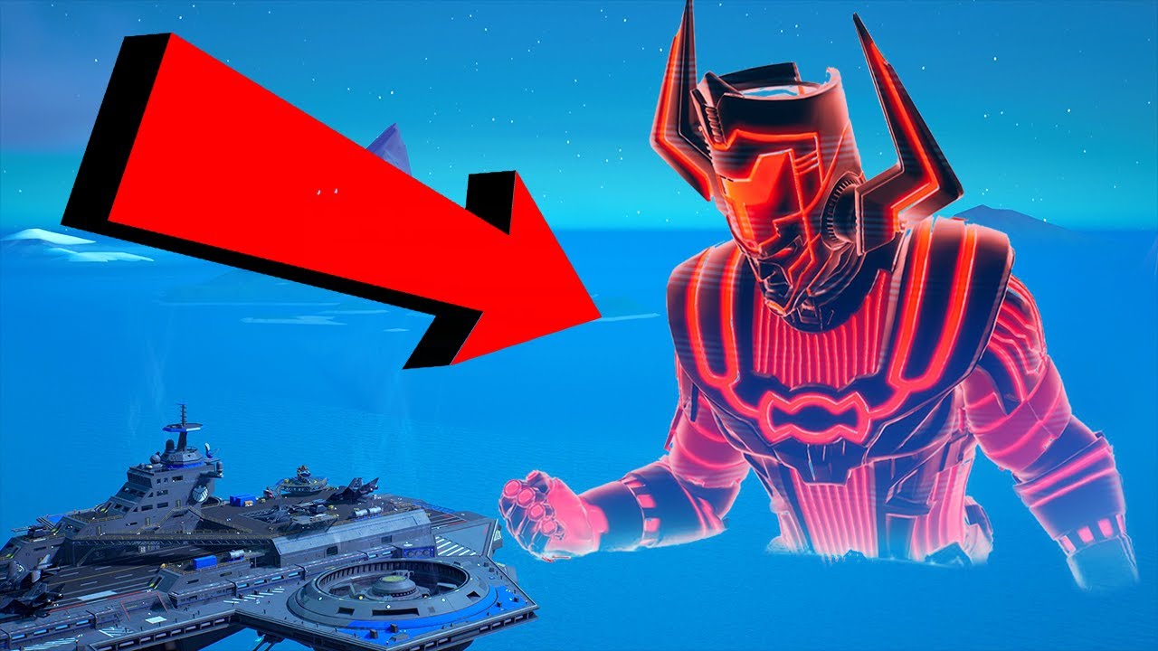 Fortnite Galactus Live Event REAL LEAK! (Galactus Gameplay Event ...