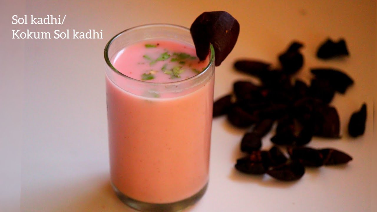 Sol kadhi / kokum solkadhi - YouTube