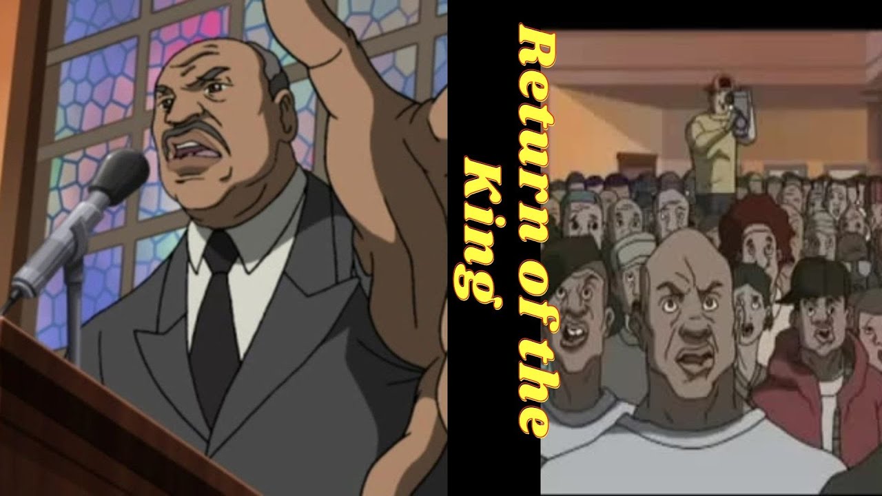 The boondocks Martin Luther King is back - YouTube