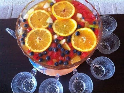 How to Make Fruit Punch - YouTube