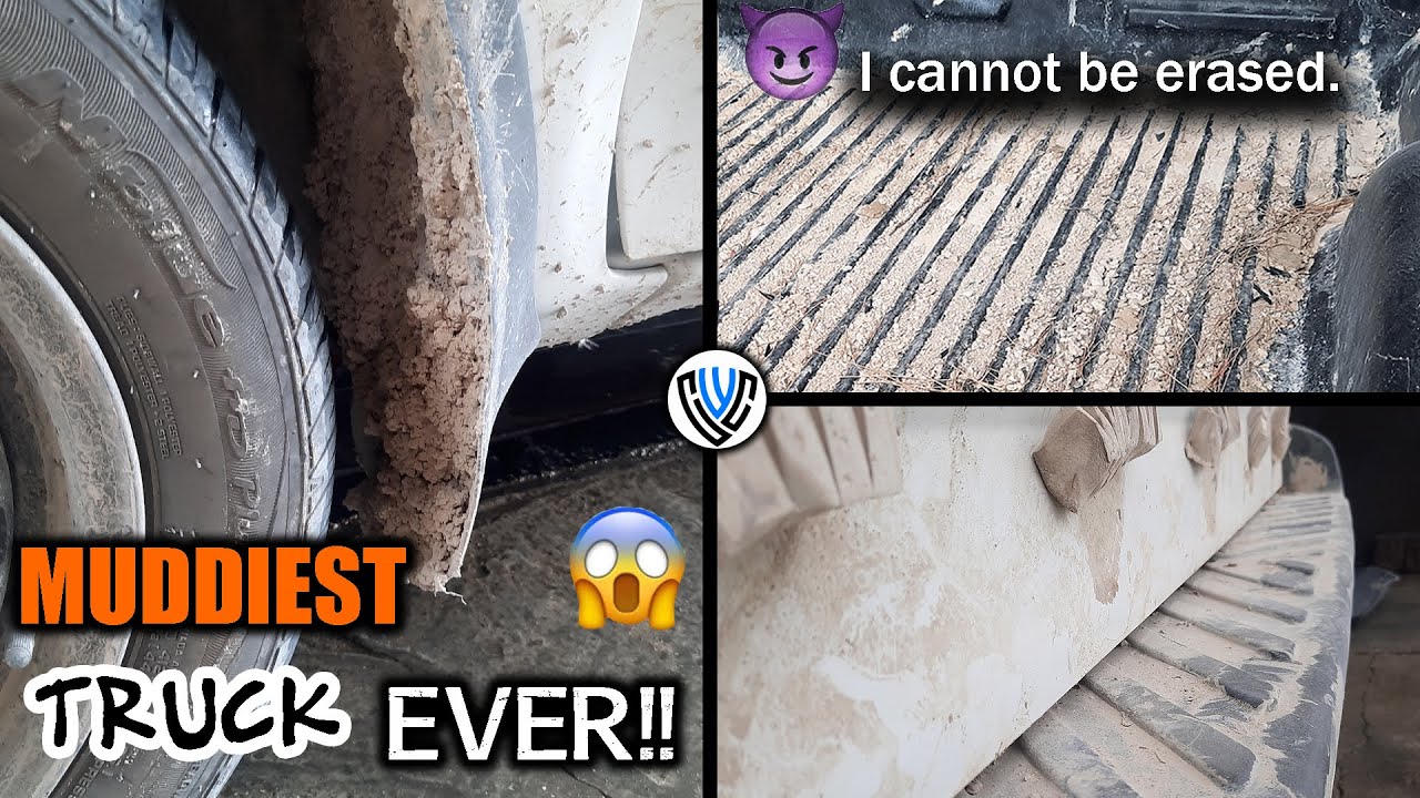 MUDDIEST Truck detail : Deep Cleaning The MUDDIEST Truck I've Ever Seen ...