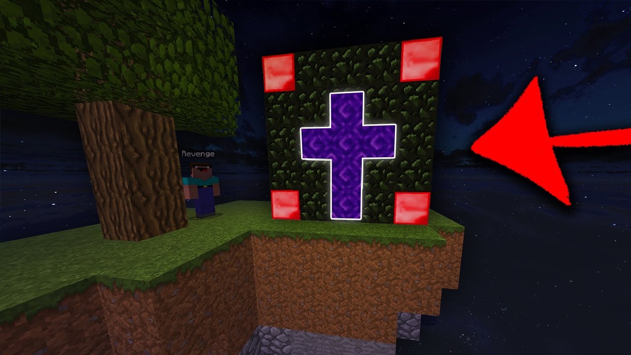 Do NOT Enter this Portal in MINECRAFT SKYBLOCK!!! - YouTube