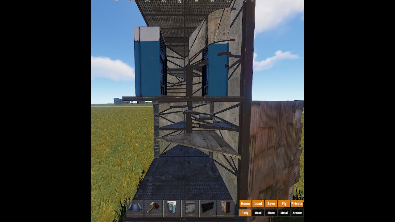 Rust | DOUBLE BUNKER replacing ROOF BUNKERS !! - YouTube