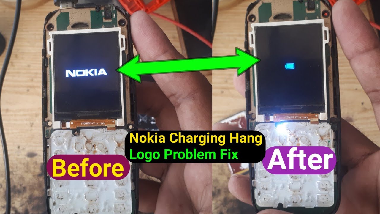 How To Repair Nokia Charging connect On Hang Logo Problem | Nokia ...