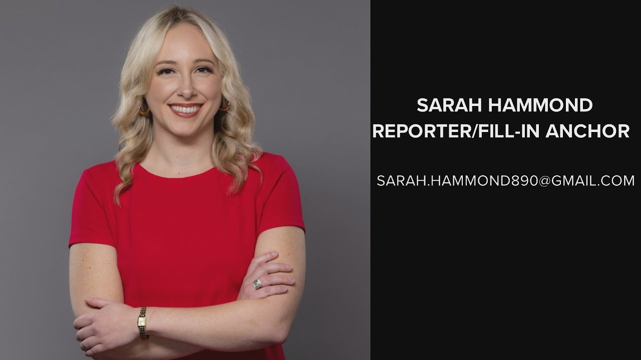 SARAH HAMMOND ANCHOR REEL - YouTube