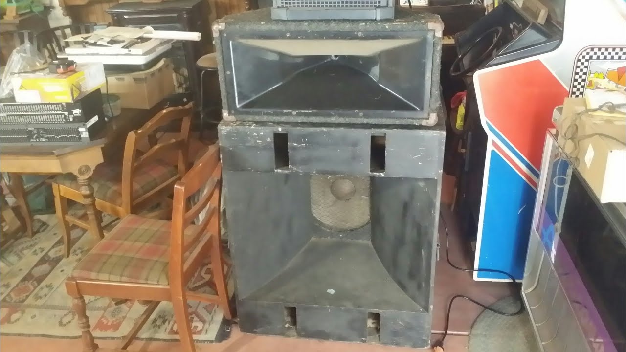 JBL Voice of the Theater Speakers. Let's hook these big boys up. Free ...