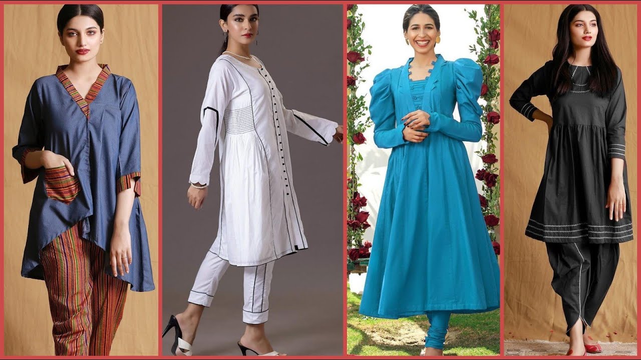 Latest New Kurtis and Top Designs For Girls/Stylish Top and Kurti ...