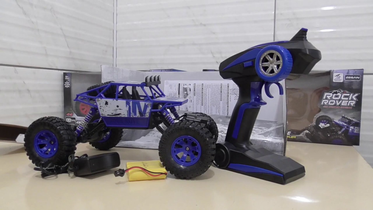 unboxing Rc Джип Rock Rover игрушка Радіокеровані модел 4wd 4x4 - YouTube