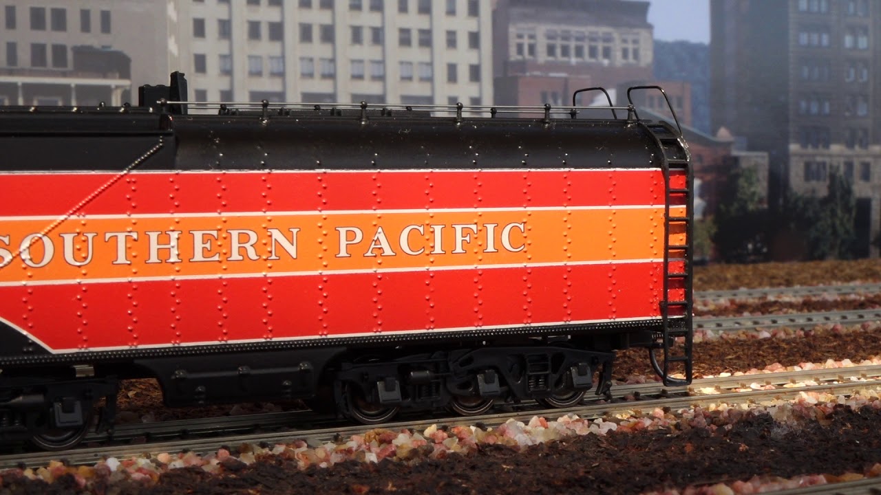 HO MTH 4 8 4 GS4 SP#4449 ♪DCS SOUND♪ - YouTube