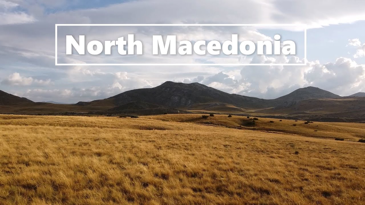 I found balkanese golden fields! | Bacpacking in North Macedonia ...