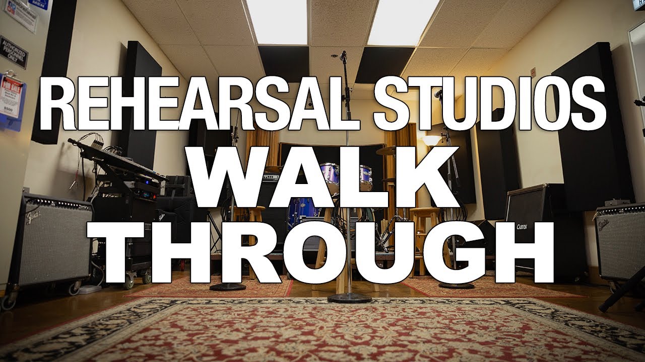 Rehearsal Studios Walkthrough 2020 - YouTube