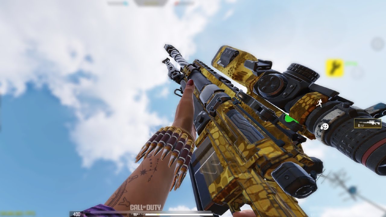 Only OGs Remember This Skin (Locus Yellow Snake) Best COD:Mobile Gunsmiths - YouTube