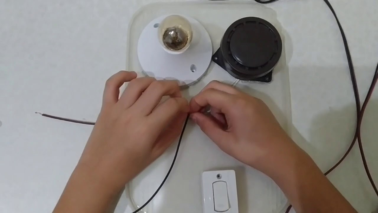 tutorial membuat bell listrik, dan lampu, plus desain akrilik - YouTube
