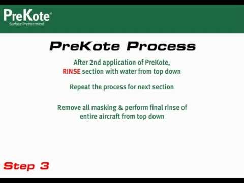 PreKote Commercial Aircraft Application Video - YouTube