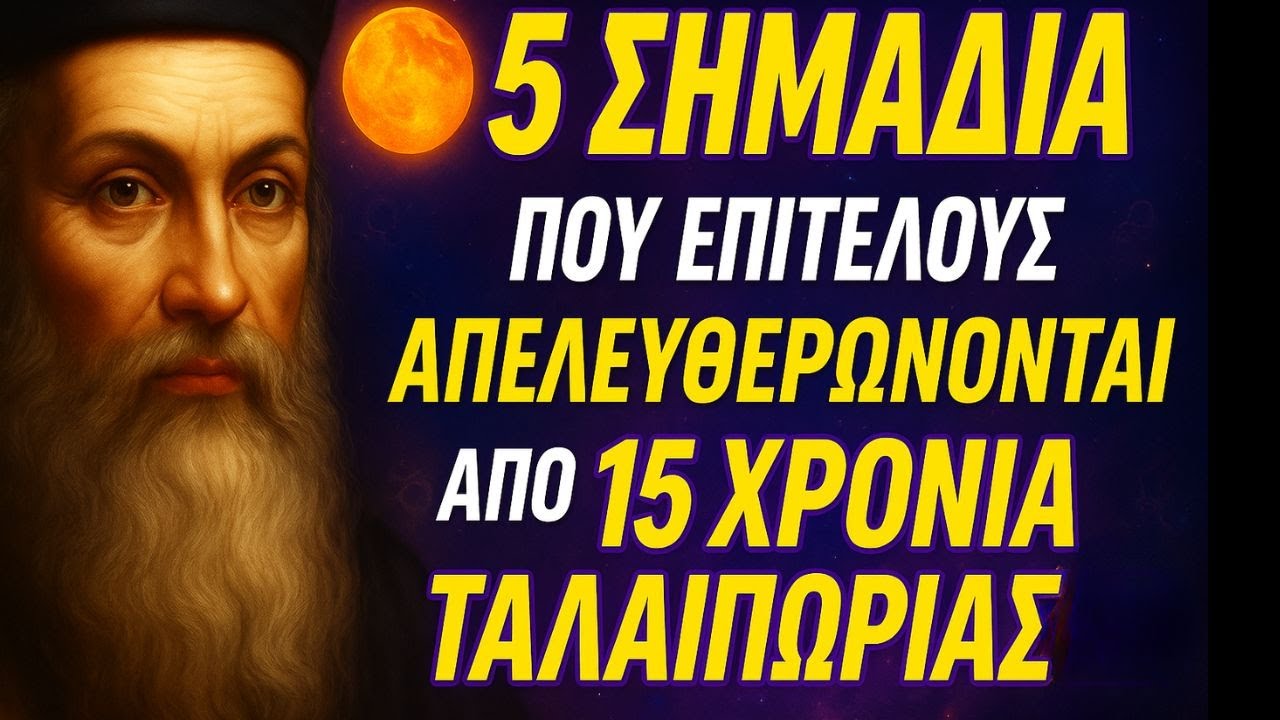 🔮Ο Νοστράδαμος προέβλεψε: 5 σημάδια που θα λάμψουν το 2025! Αγάπη ...